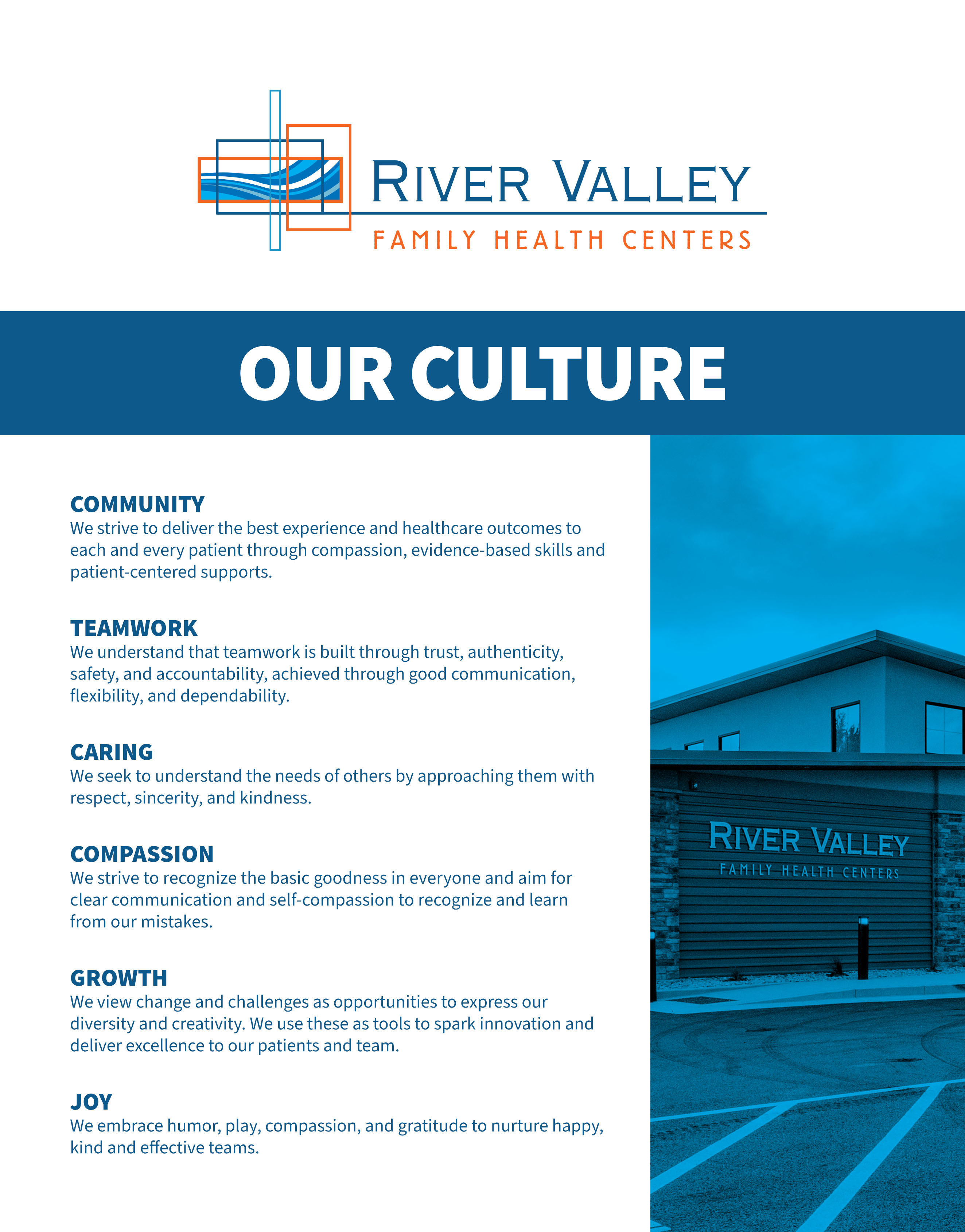 Mission & Values - River Valley Family Health Centers